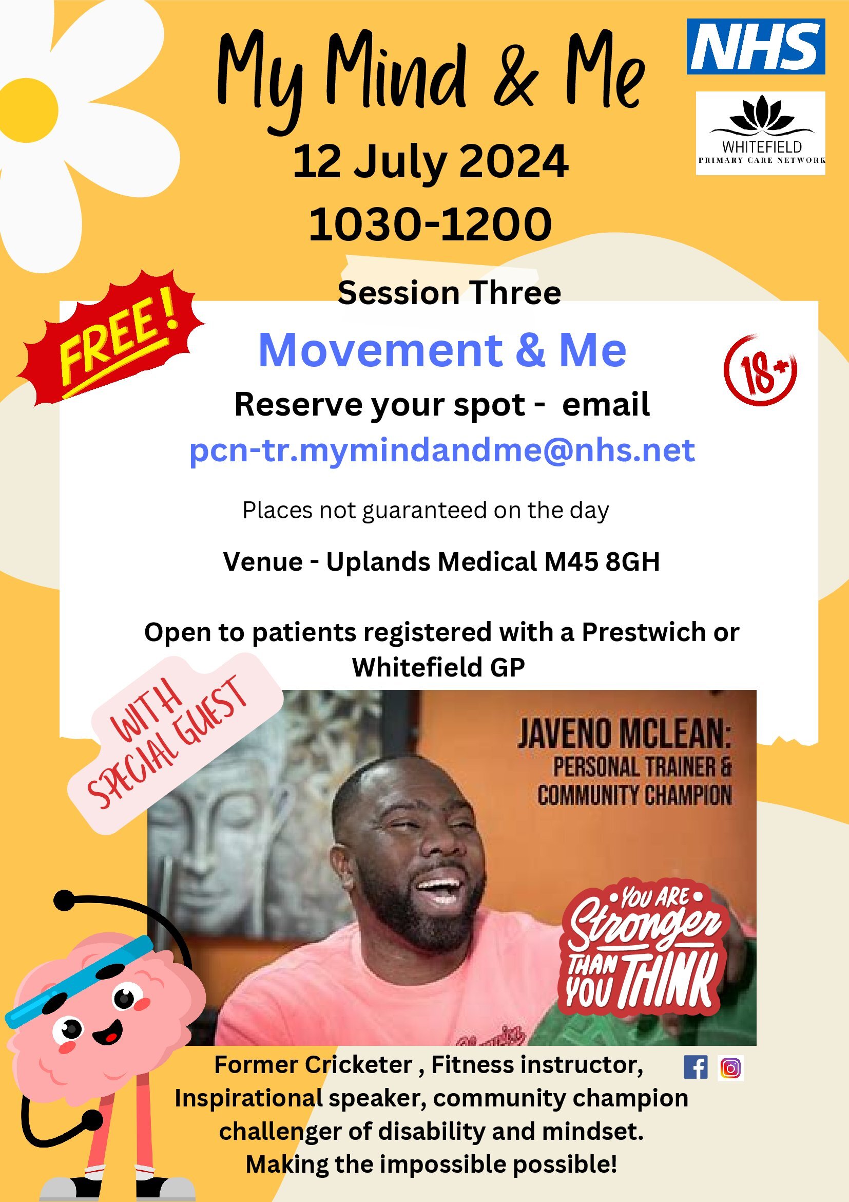 My Mind & Me - Movement & Me - The Uplands Medical Practice